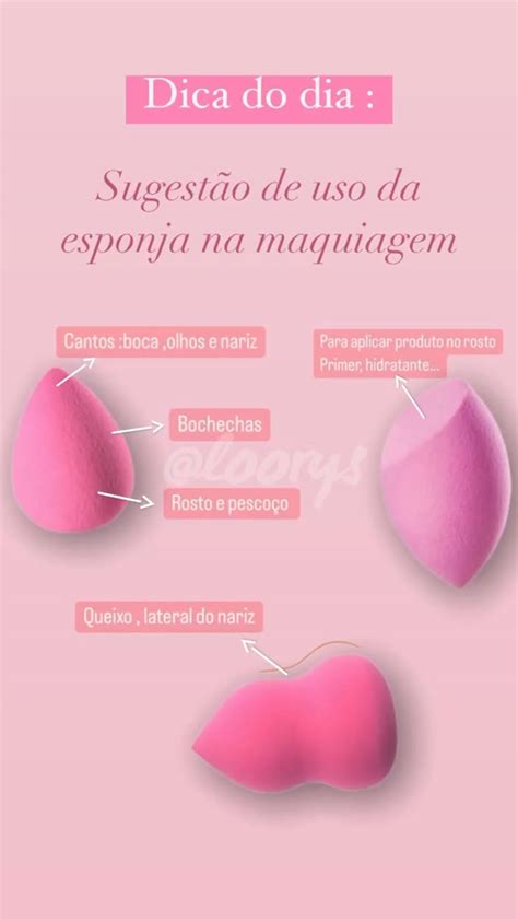 Como usar a esponja na maquiagem Loja de maquiagem Anúncios de