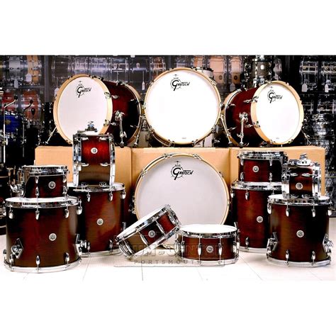 Gretsch Brooklyn Bass Drum 22x14 Satin Walnut Dcp Exclusive