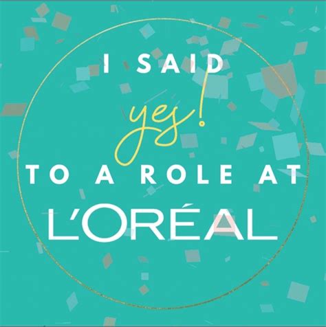 Im Happy To Share That Im Starting A New Position As Management Trainee At Loréal Rain Wu