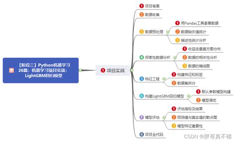 【阶段三】python机器学习26篇：机器学习项目实战：lightgbm回归模型 lightgbm 回归打分 csdn博客