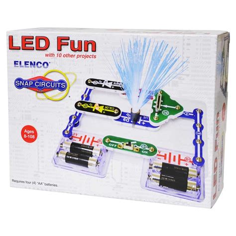 Snap Circuits Mini Kit Led Fun Buy In Australia Ce07059 Core Electronics