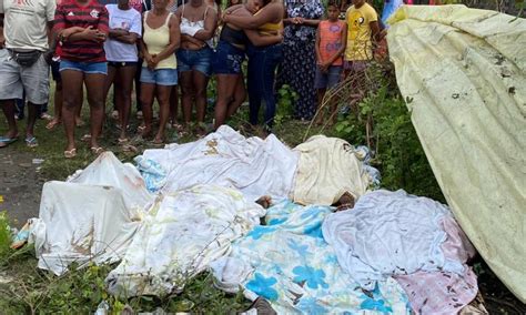 Resgatamos Os Corpos E Não Achamos Nenhuma Arma Fizeram Uma Chacina