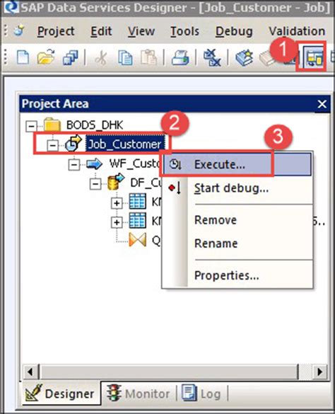 Sap Ds Data Services In Hana Sap Dope