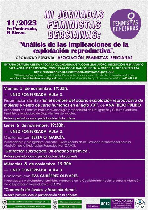 Las Iii Jornadas Feministas Bercianas Se Dedican A La Explotación