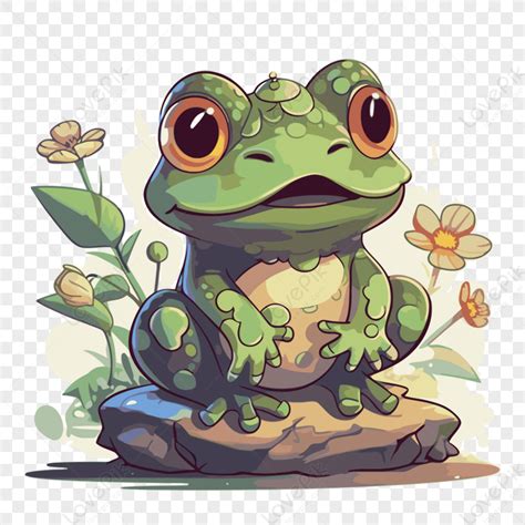 봄 개구리 벡터클립 아트상표만화 Png 일러스트 무료 다운로드 Lovepik