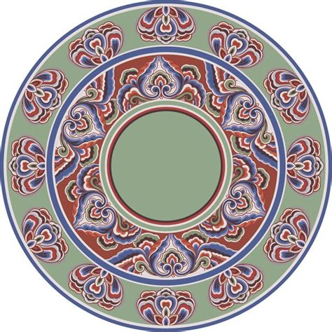 Premium Vector Materials Of Classical Murals