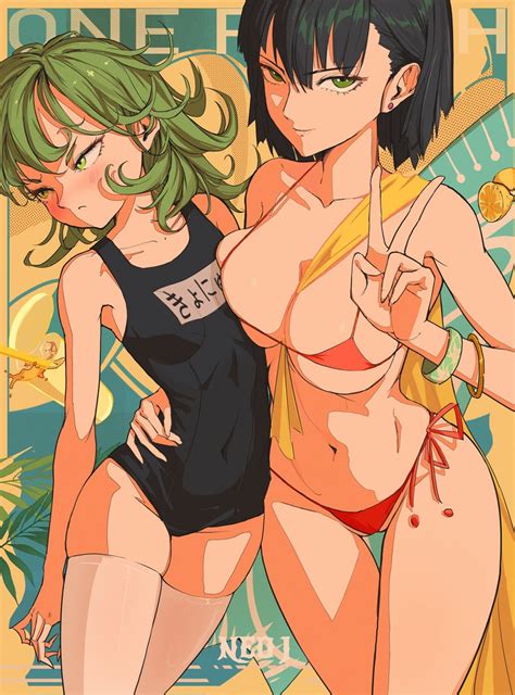 Tatsumaki And Fubuki One Punch Man Drawn By Neo J Danbooru