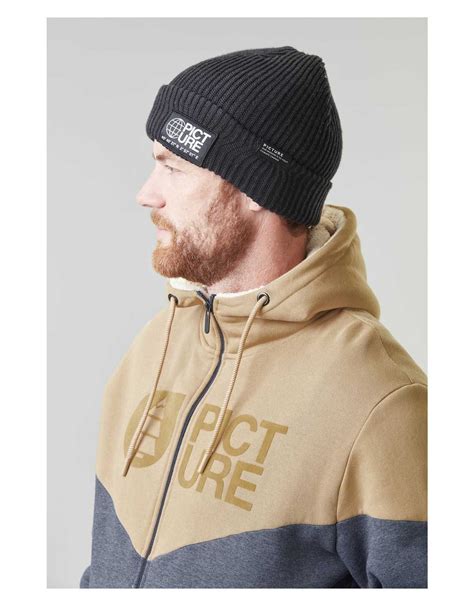 Picture Organic Clothing Basement Plush Zip Hoodie Dark Blue Melange