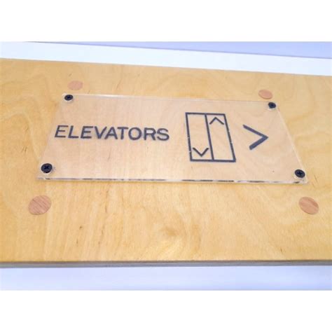 Elevators Signage Cape Custom Furniture