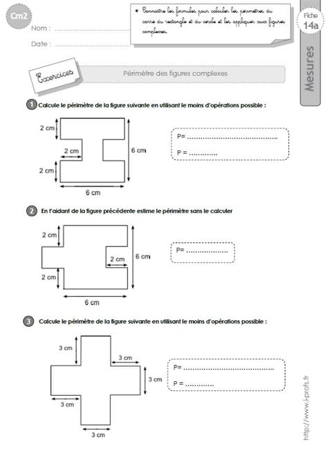 Ntroduire 66 imagen formule aire et périmètre de toutes les figures