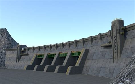 3d Dam Models Turbosquid 3d Dam Models Turbosquid