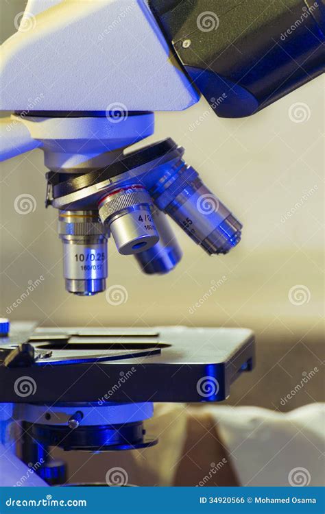 Microscope Testing Stock Photo Image Of Genetic Chemical 34920566