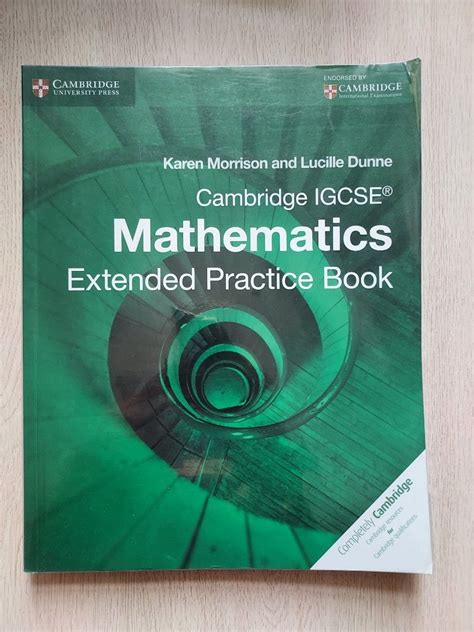 Cambridge Igcse Mathematics Extended Practice Book 興趣及遊戲 書本 And 文具 教科書 Carousell