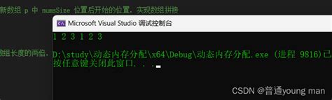 c语言实现数组串联 csdn博客