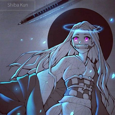 Nezuko X Zenitsu Seven Deadly Sins Anime Glowing Art Anime Artwork