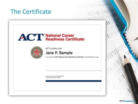 Act Workkeys Testing Not Just Another Test Pptx Standardized