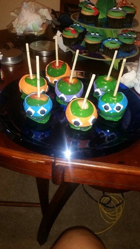 Turtles Candy Apples Candy Apples Turtles Candy Cake