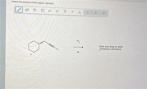 Solved Predict The Products Of This Organic Reduction Chegg