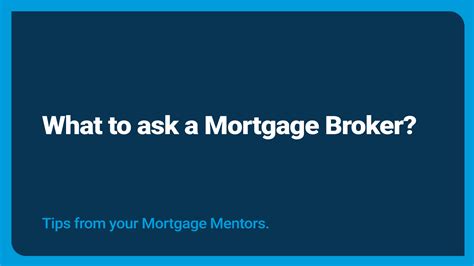 What To Ask A Mortgage Broker Nzhl