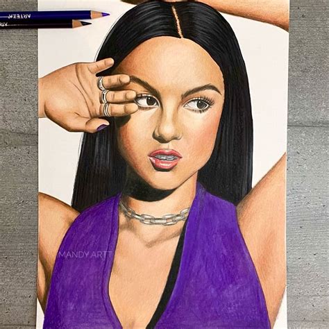 Olivia Rodrigo Drawing