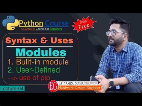 Day Modules And PIP In Python Python Tutorials For Beginners YouTube