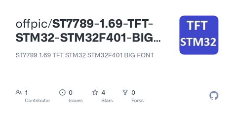 GitHub Offpic ST7789 1 69 TFT STM32 STM32F401 BIG FONT ST7789 1 69 TFT STM32 STM32F401 BIG FONT