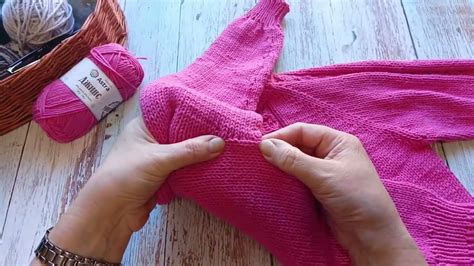 Детский джемпер спицами Youtube