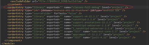 How To Put My Libraries In Front Of Android Jar By Editing Build Gradle In Android Studio