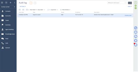 Excel Export Logger For Creatio Creatio Marketplace