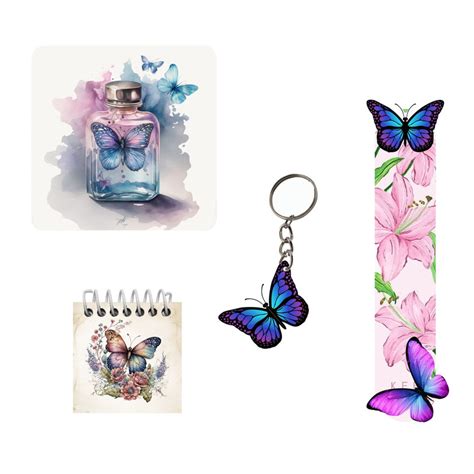 قیمت و خرید بسته لوازم التحریر مدل پروانه فانتزی مجموعه 4 عددی