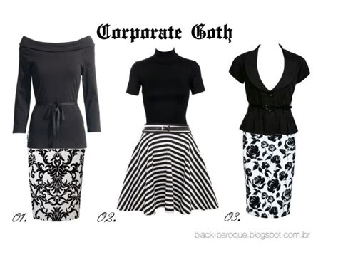 Corporate Goth Edgy Work Outfits Business Casual Outfits Pretty