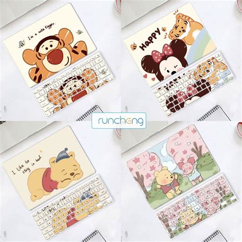 The Cute Winnie The Pooh Tigger Design Huawei Matebook D15 Laotop Case 15 Inch And Keyboard