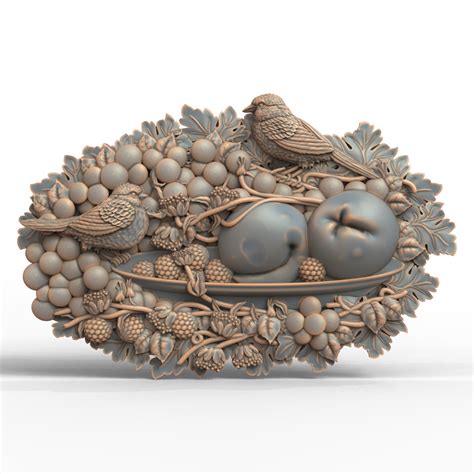 3d File 3d Model Stl File For Cnc Router Laser And 3d Printer 3283 Birds