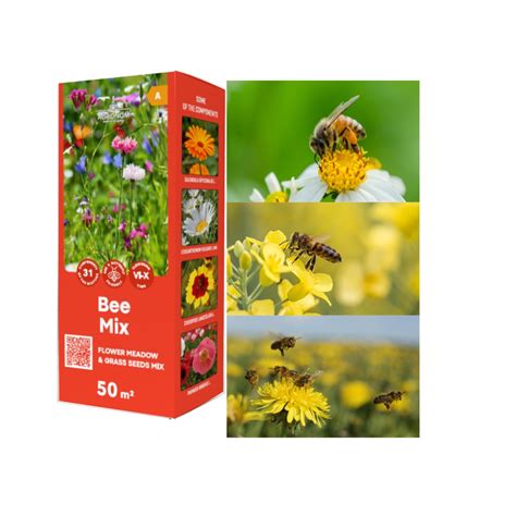 Цветна поляна за Пчели 31 вида цветя Bee Mix