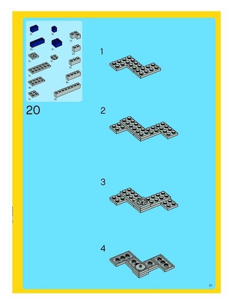 Lego 10182 Café Corner Instructions
