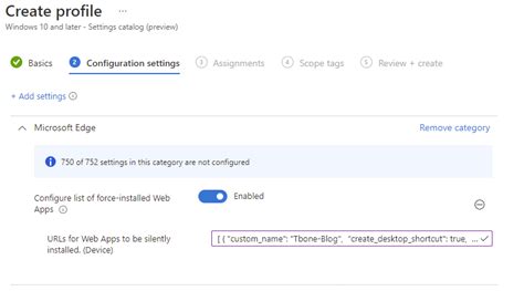 deploy progressive web app pwa with intune mr t bone´s blog
