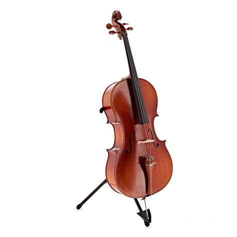Deluxe Cello Stand With Bow Holder By Gear4music At Gear4music