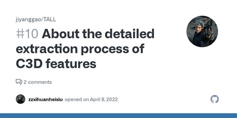About The Detailed Extraction Process Of C3d Features · Issue 10