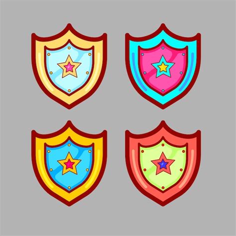 Premium Vector Shield Illustration