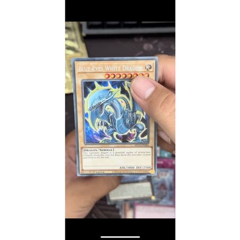 Min Yugioh Blue Eyes White Dragon Mp22 En266 Prismatic Secret