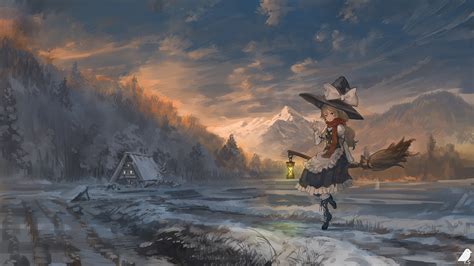 Kirisame Marisa Marisa Kirisame Touhou Wallpaper By You Shimizu