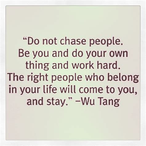 Do Not Chase This Thing Called Life