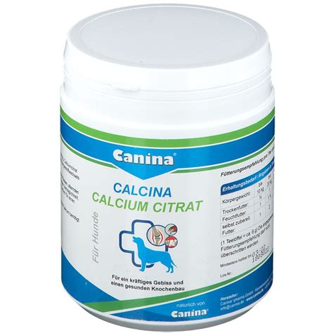 Canina® Calcium Citrat 400 g - Shop Apotheke