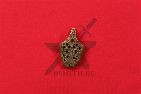 Купить Наконечник ножен Новгород 10 век 1 300 руб Кузница мечей