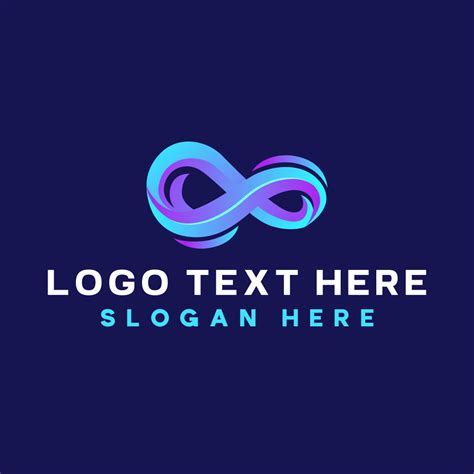 Futuristic Infinity Loop Logo Brandcrowd Logo Maker