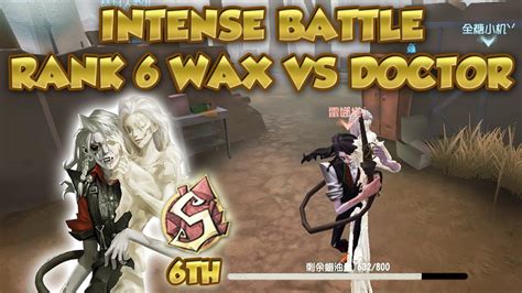44 Healing Vs Spitting Identity V 第五人格 제5인격 Wax Artist Youtube