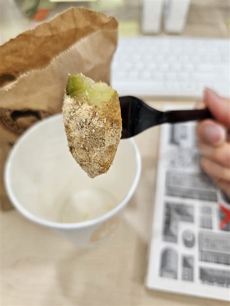 혐 감자튀김을 먹었는데 초록색 음식여행 에펨코리아