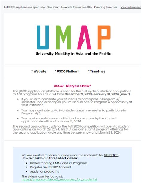 International Secretariat Umap