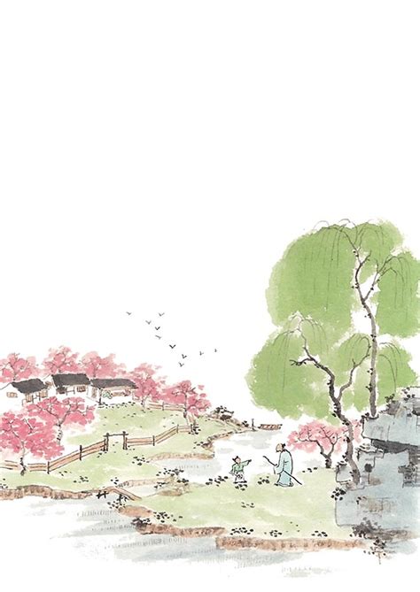 二十四节气插画（全套）青澍 站酷zcool