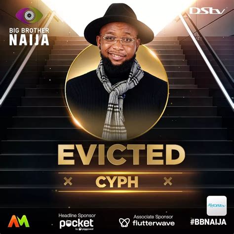 Cyph Evicted From Big Brother Naija House TV Movies Nigeria